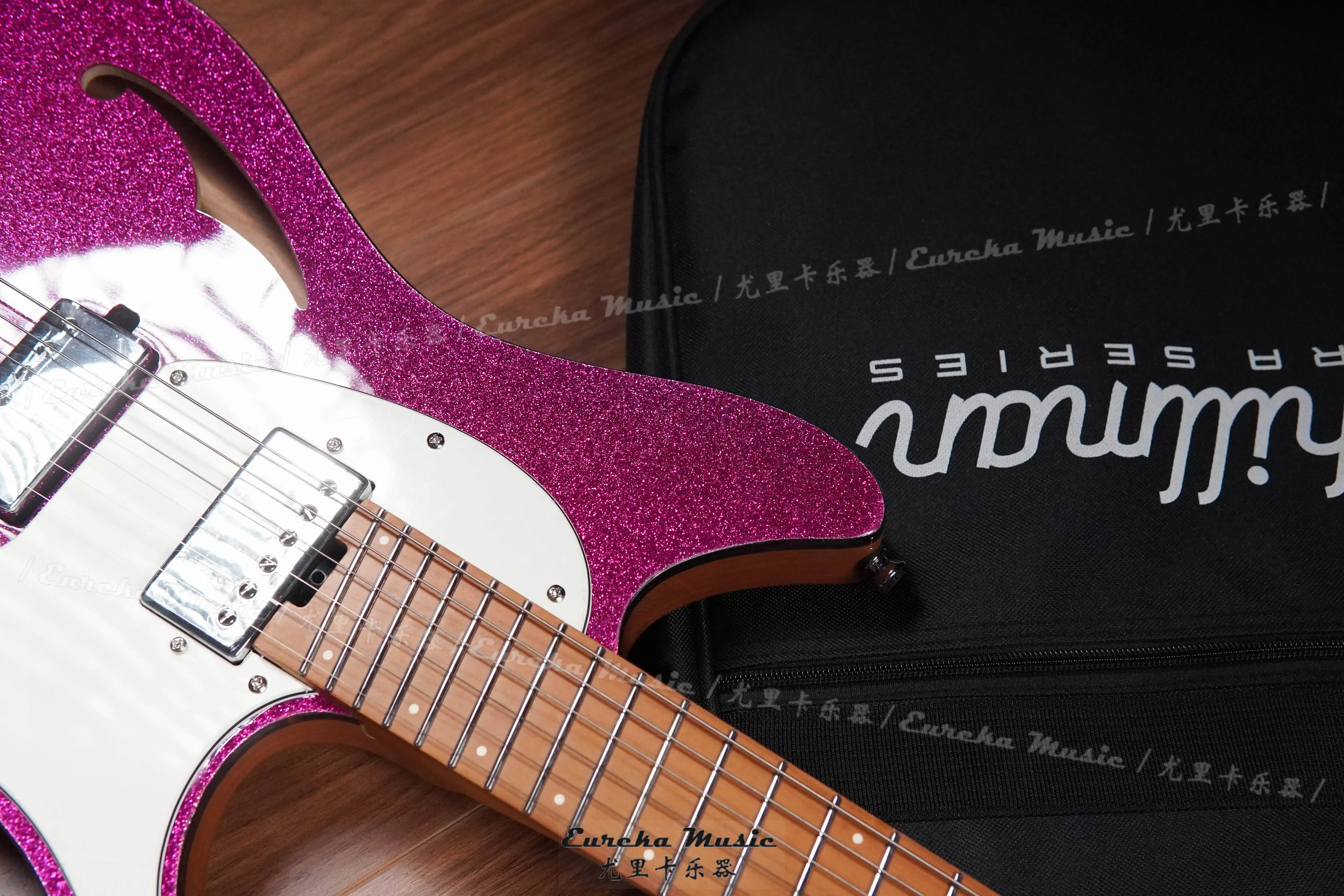 Chillman ERA S 新品 半空心/不锈钢品丝/无头扇品电吉他-Taobao