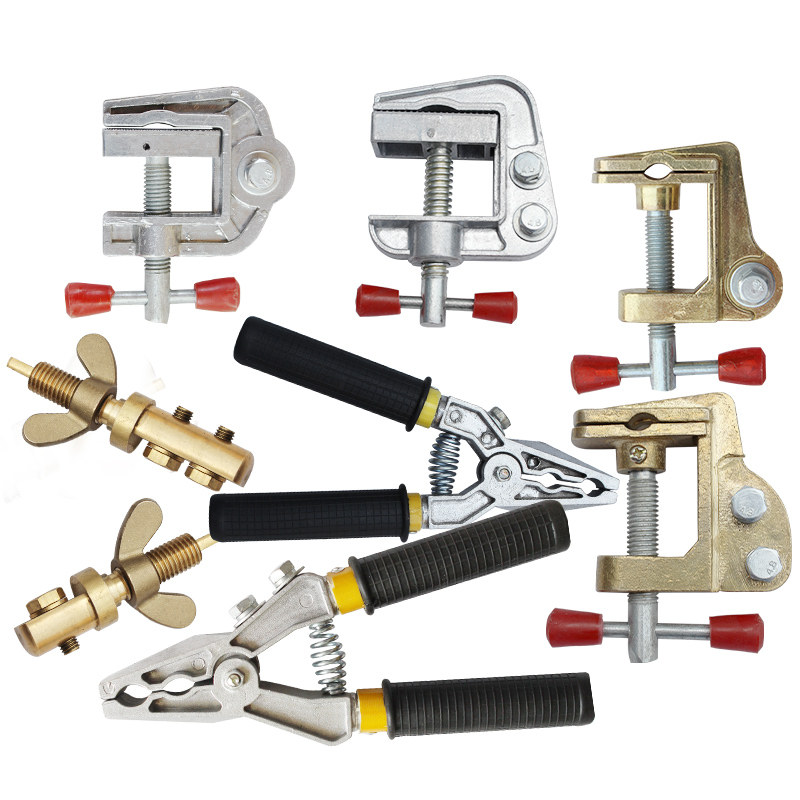 [USD 8.79] Grounding Clamp Copper Grounding Wire Clamp Electrostatic ...