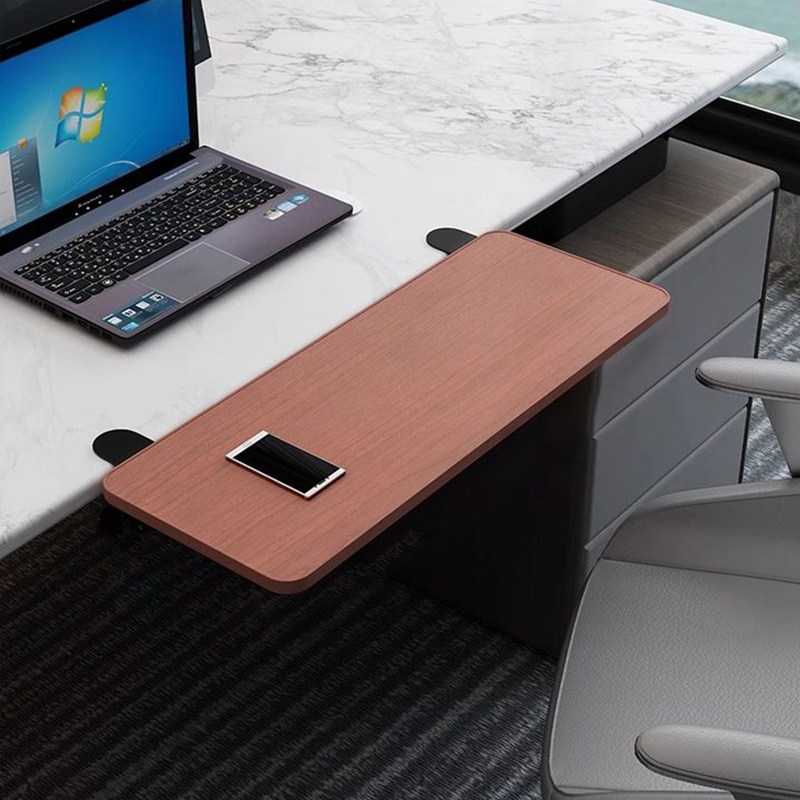 Desktop extension board without drilling! the computer desk becomes ...