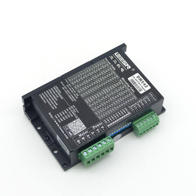 Leadshine DM542/C/V stepper driver IO control potentiometer speed analog speed motor forward and ...