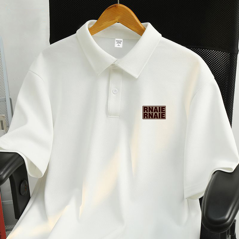 夏季Polo衫男士短袖T恤ins潮牌寬鬆韓版半袖上衣百搭休閒翻領T恤