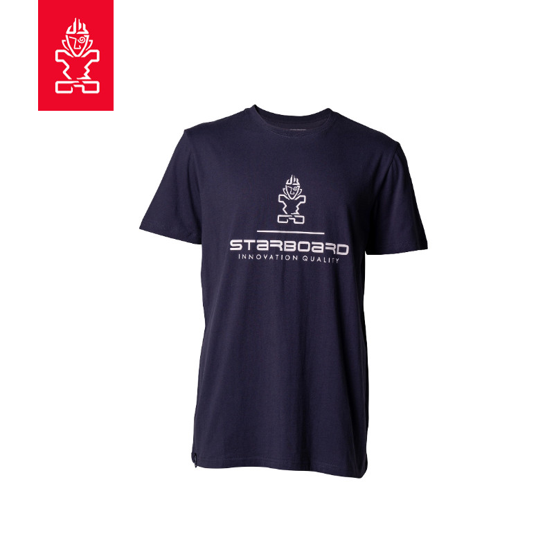 2022 starbboard t-shirt men'stiki logo black gray breathable fashion ...