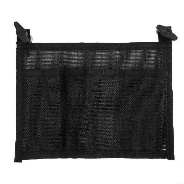 R53E Kayak Canoes Mesh Storage Bag with 3 Pocket Mesh：户外收纳神器！一包搞定所有装备 ...