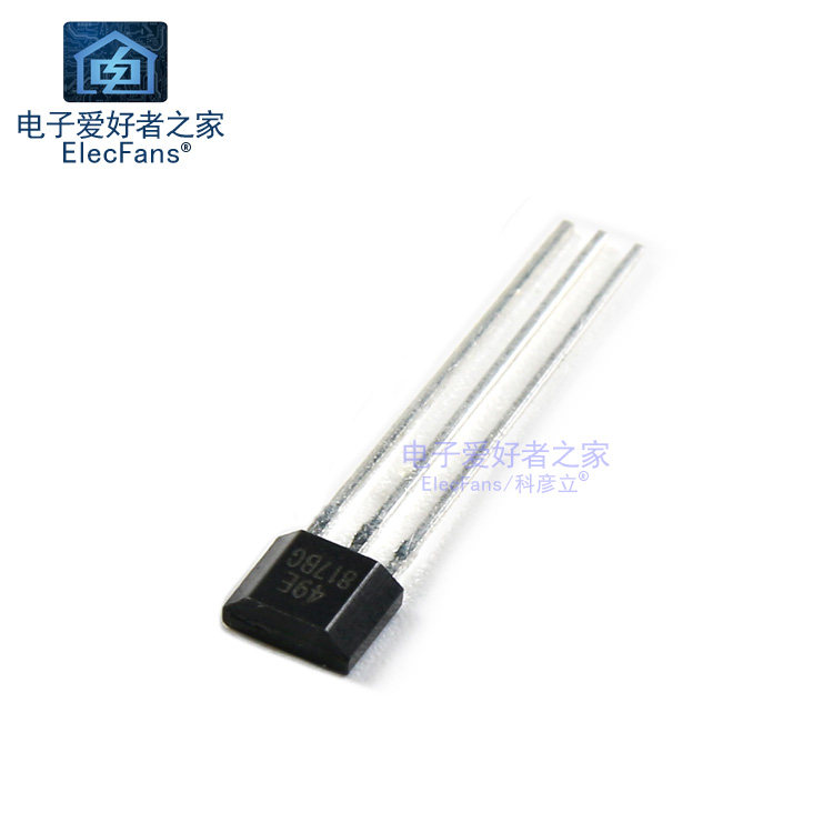 大芯片49E线性霍尔元件：SS49E传感器S49E霍尔开关OH49E直插TO-92S的全解析-传感器-淘宝百科网