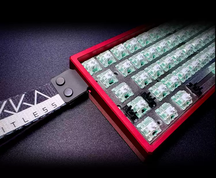 RAKKA磁轴机械键盘 60/64 Origin高性能键盘 银黑红白磁轴键盘 电竞专用机械键盘 高品质磁轴键盘