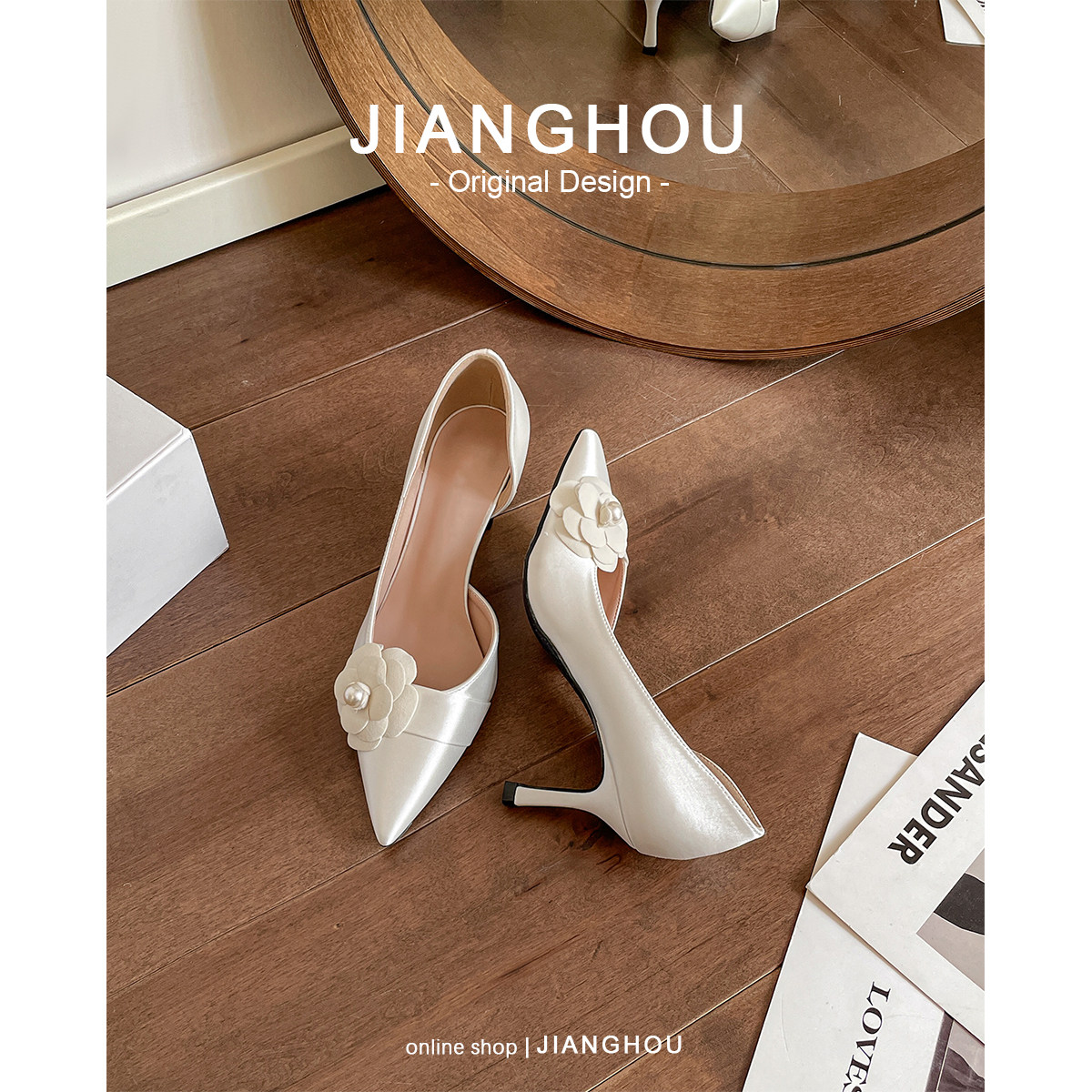 🌟 Spring goddess essentials: handcrafted fairy-tale heels 💖