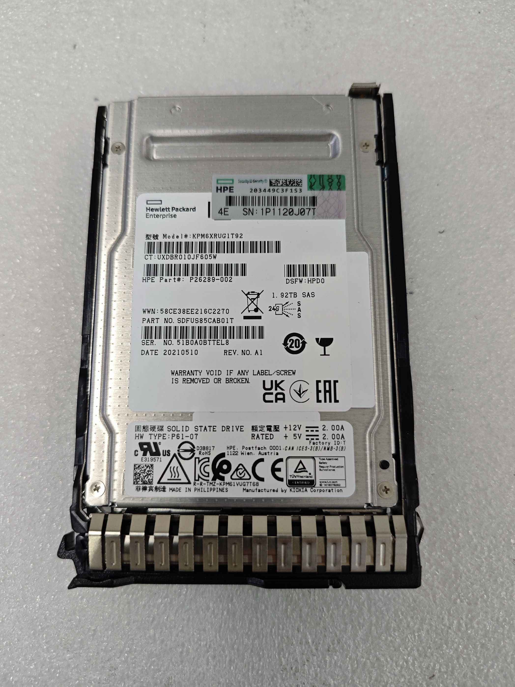 🔥 Unveiling the kingsoft hp edition 1.92t sas hard drive: the new ...