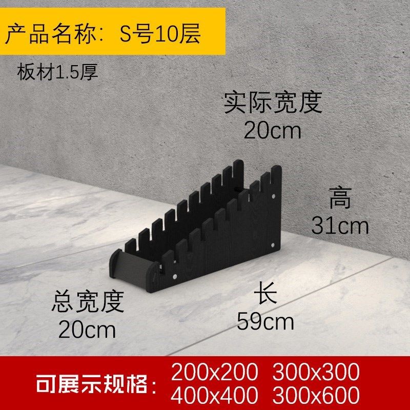 [USD 11.15] Display 800 table tile slot mall wooden floor display box ...