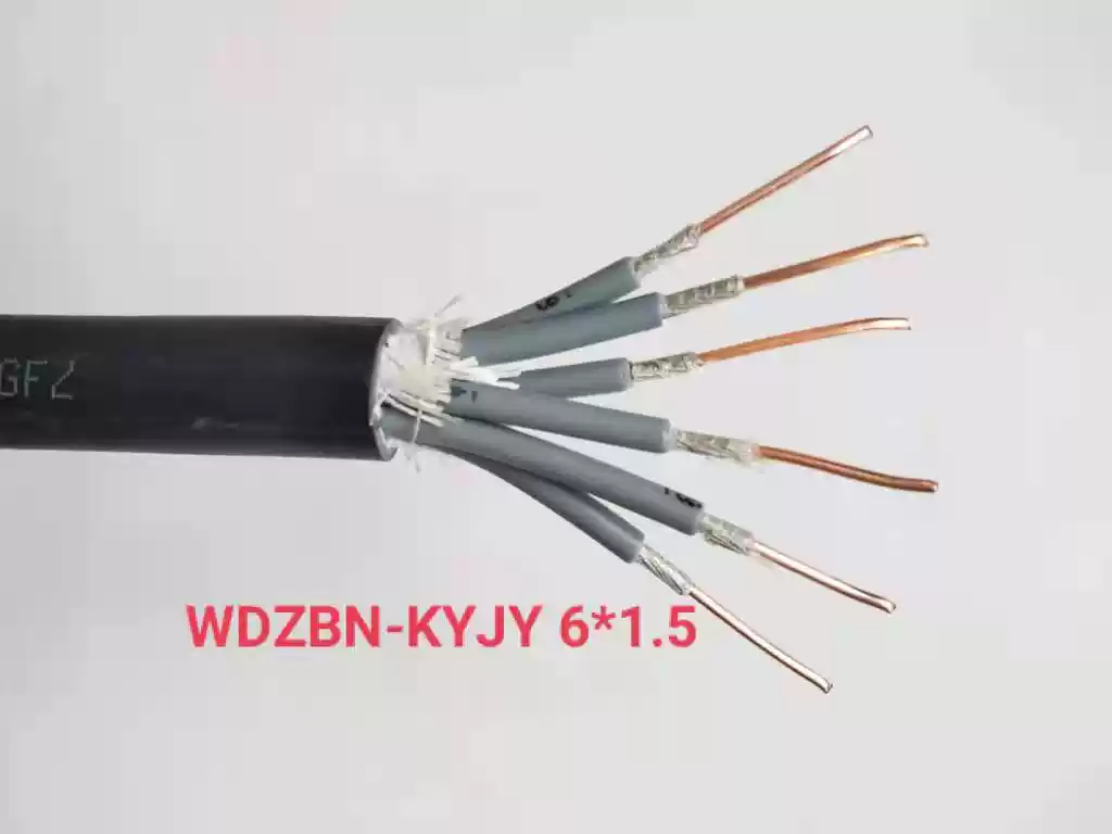 宝胜 WDZBN-KYJY 低烟无卤交联聚乙烯绝缘护套阻燃耐火控制电缆