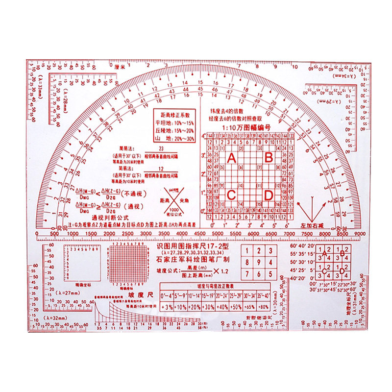 [USD 10.53] The map topographic map is a map scale with the image ...