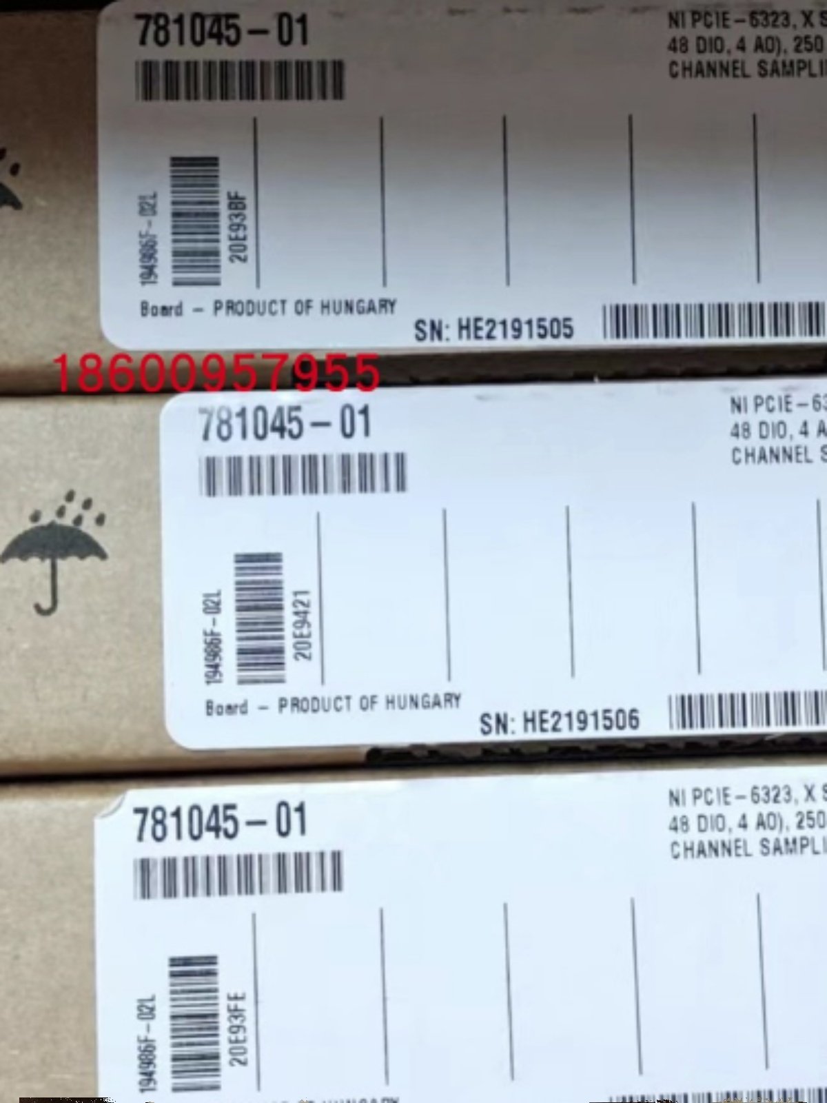 原装正品NI PCIe-6323采集卡到货！781045-01全新现货，工控人狂喜🔥_其它电脑周边_淘宝数码网