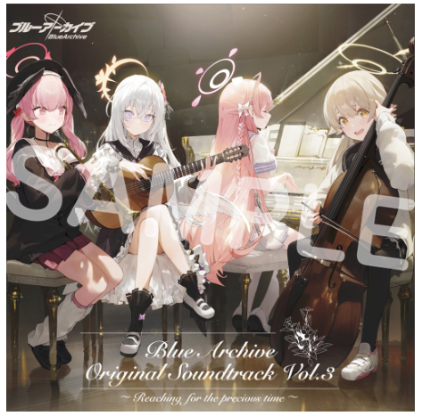 碧蓝档案 BA ost3 yostar悠星 官方周边 日本正品 现货