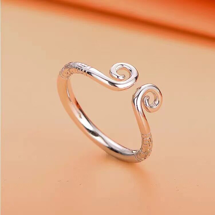 Golden Hoop Curse Ring for Men and Women a Pair of Supreme Treasure Sun ...