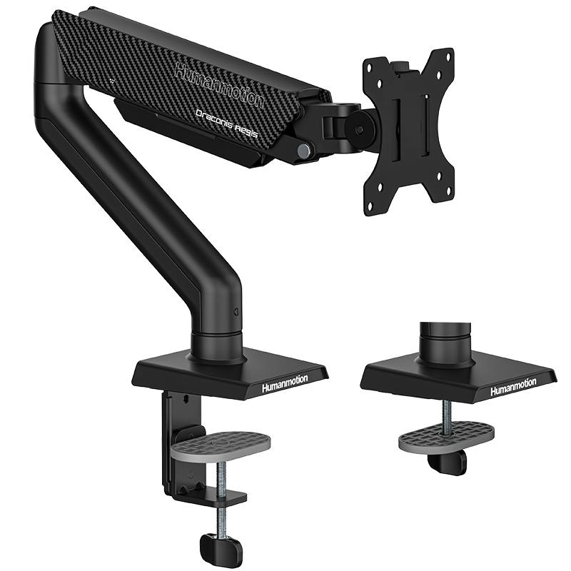 鬆能電腦螢幕懸臂支架副屏機械臂便捷顯示屏升降底座T662-1CF