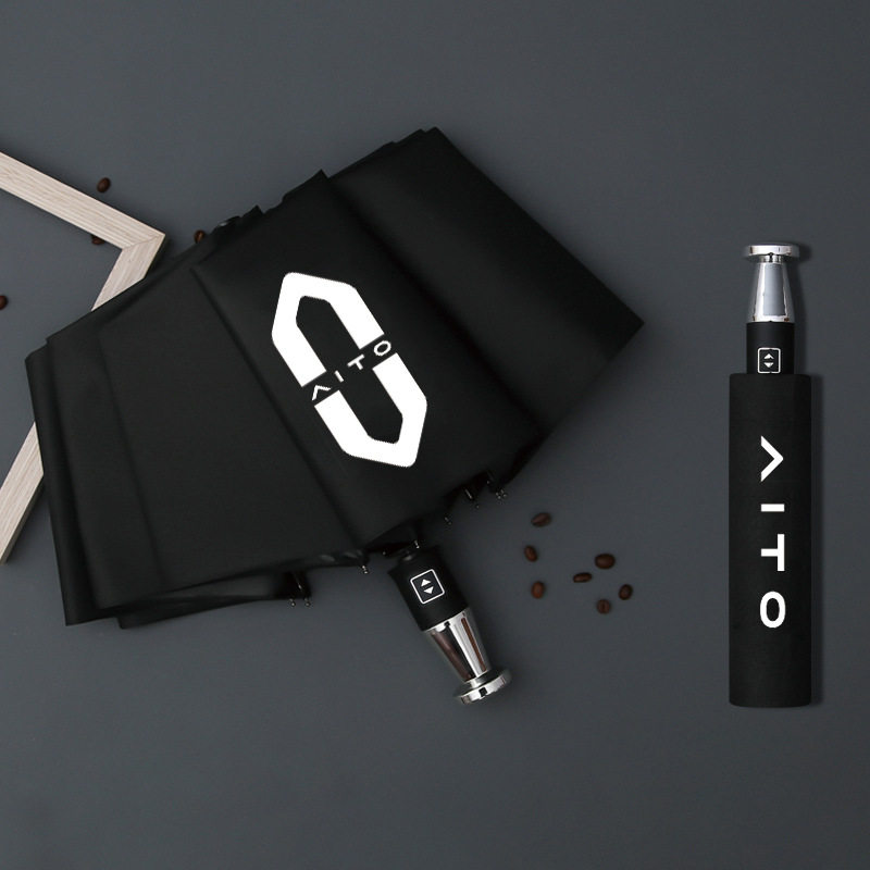 問界M9/M8/M7/M5車載雨傘汽車摺疊雨傘官方同款大傘晴雨防曬兩用