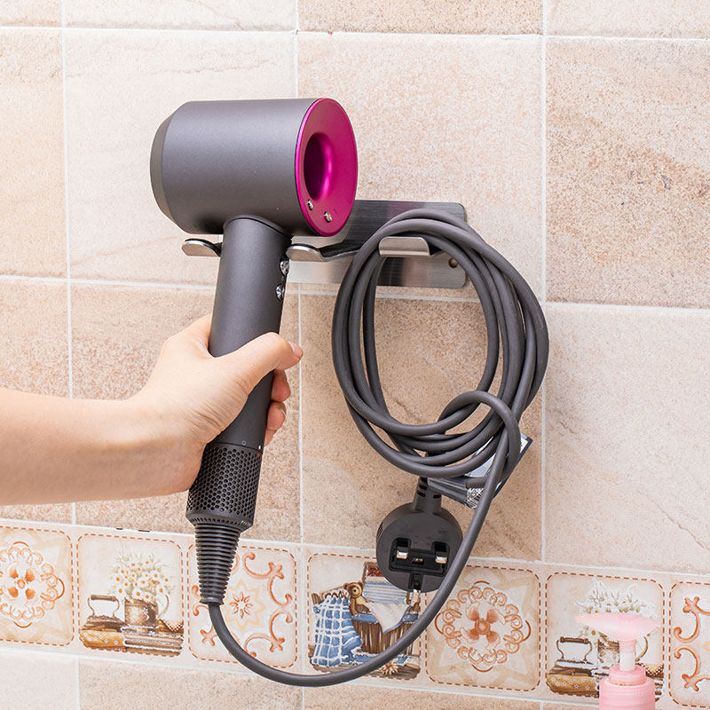 [USD 31.57] Mujie hair dryer rack no puncture bathroom toilet toilet ...