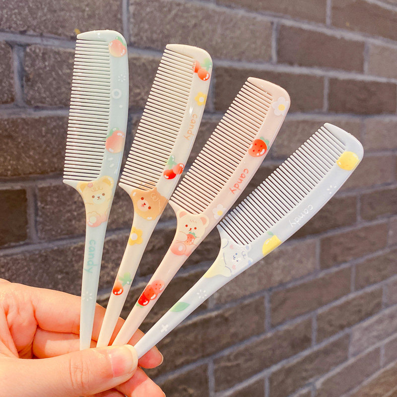 [USD 6.29] Baby comb ~ cartoon animal bear child hair comb child ...