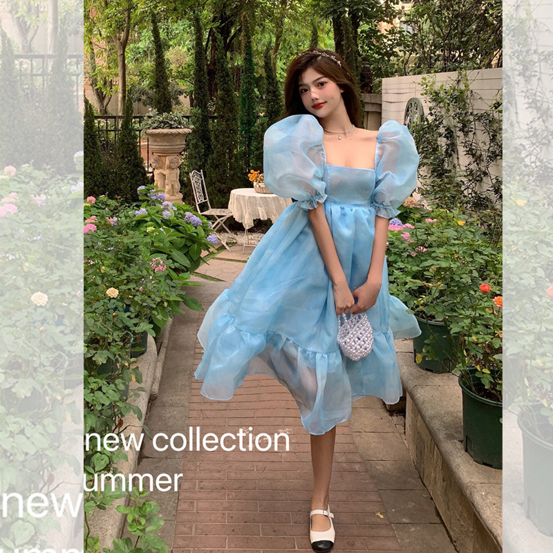 [USD 121.49] Disney wearing a summer dress in a fugitive princess skirt ...