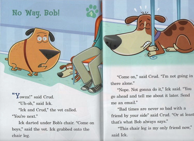 Ick and Crud 胖狗和瘦狗7册 Icks Bleh Day Mystery in the Barn-阿里巴巴