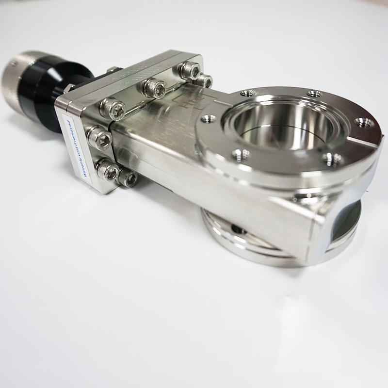 超高真空零部件钢珠球阀SS304钢各型号CF手动插板阀GVB-SS-CF35-M