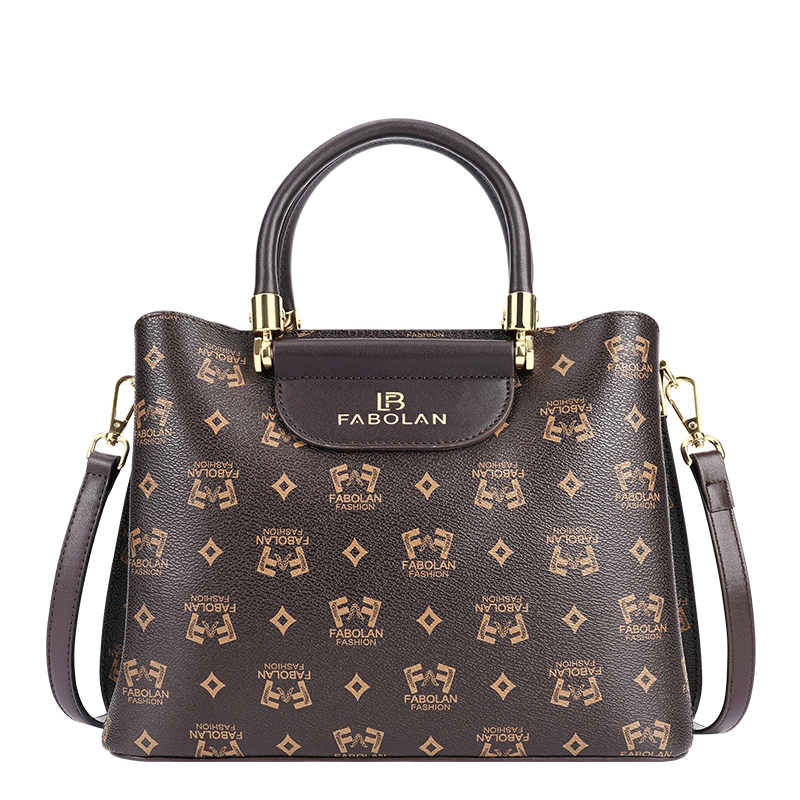 FABOLAN法柏兰原创水桶手提包轻奢品牌女包印花单肩斜挎包FF1004-Taobao