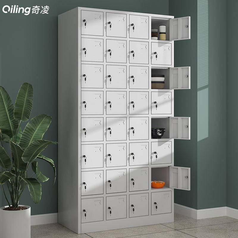 [USD 280.89] 32-door locker employee multi-door locker steel locker ...