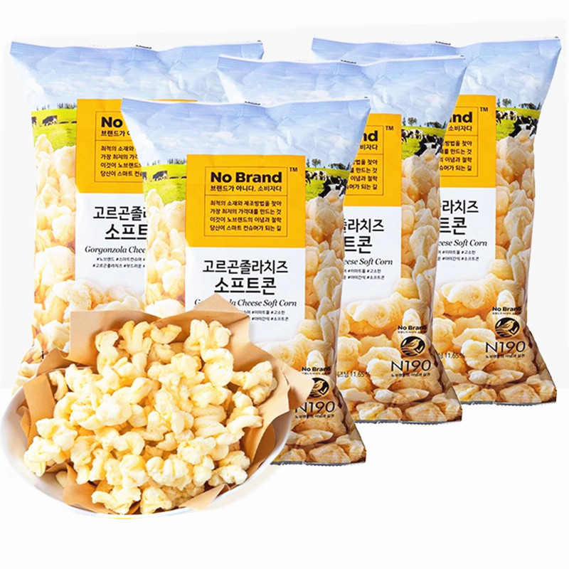 NoBrand诺倍得冈古佐拉芝士玉米条145g/袋韩国进口网红休闲零食-Taobao