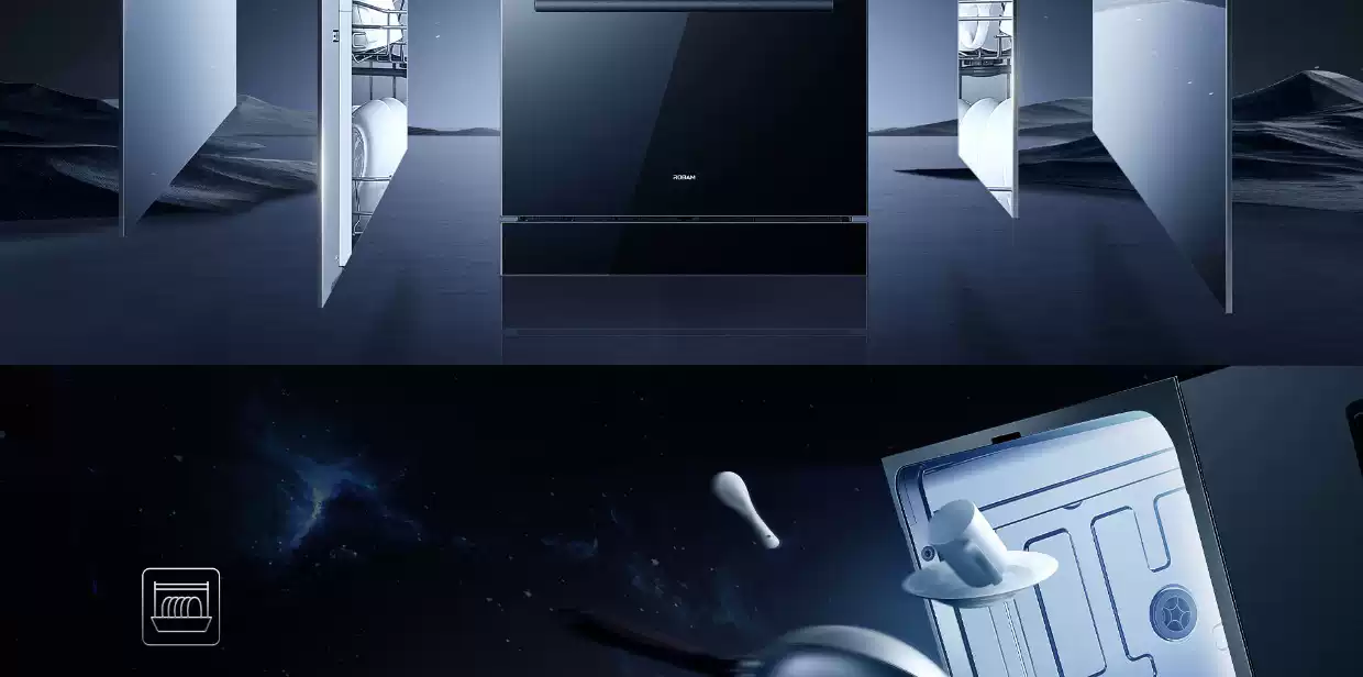 老板WB713/WB715洗碗机智能全自动嵌入式洗碗机双重烘干高温除菌