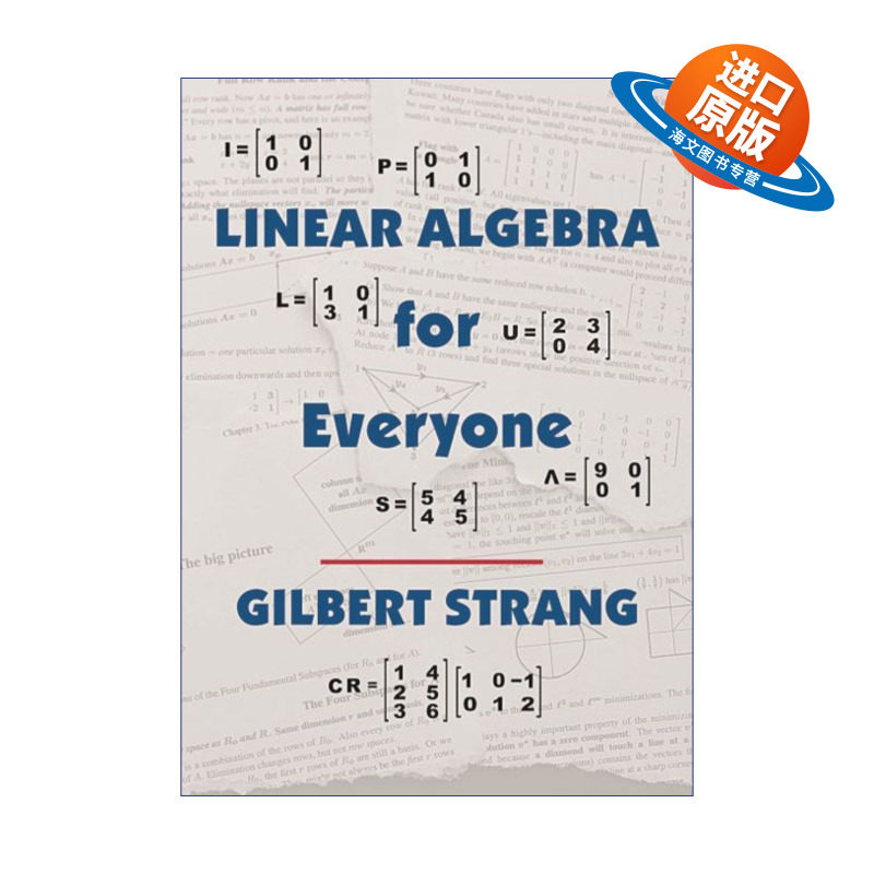 Gilbert Strang《Linear Algebra for Everyone》：线性代数入门的不二之选！-科普读物-淘宝好物网