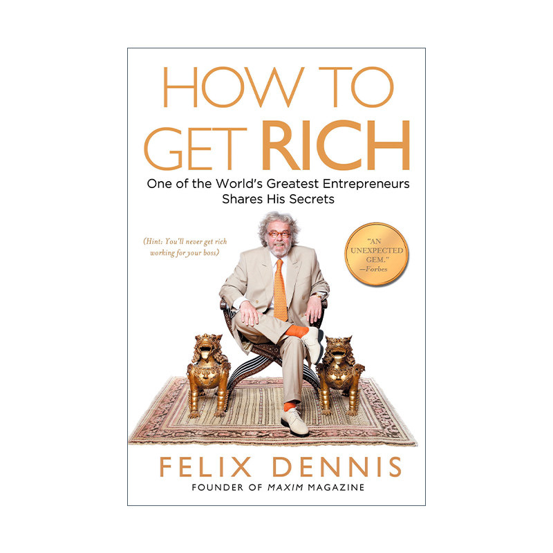 《How to Get Rich》：如何成为有钱人？一本值得拥有的致富指南-经济管理类原版书-淘宝好物网
