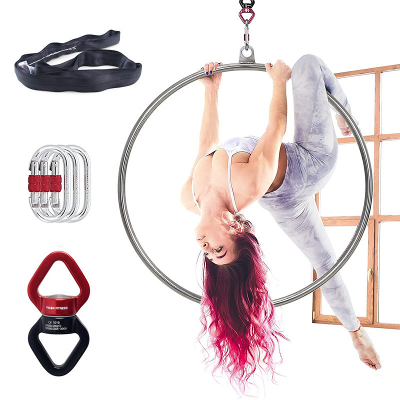 Yoga ring aerial yoga hoop - your home fitness powerhouse, unlocking a ...