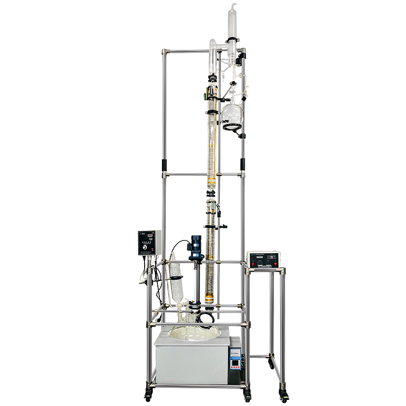 [USD 150.96] Laboratory glass distillation column distillation column ...