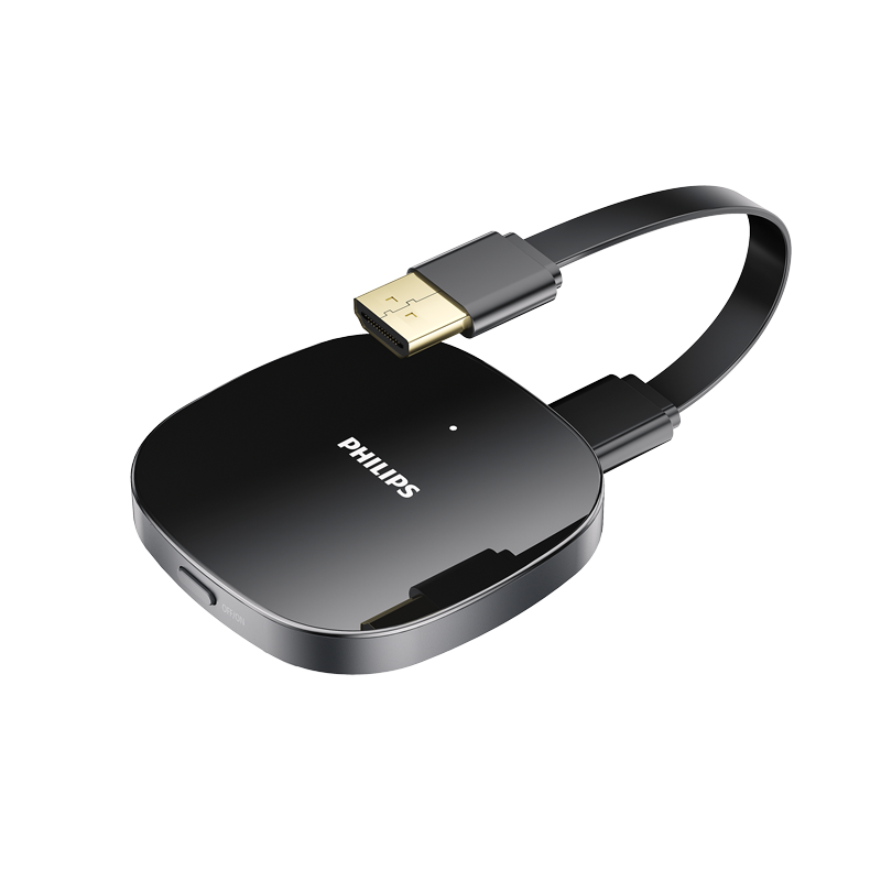 飞利浦无线投屏器手机同屏转换器投影仪4K高清视频HDMI传输显示器-Taobao