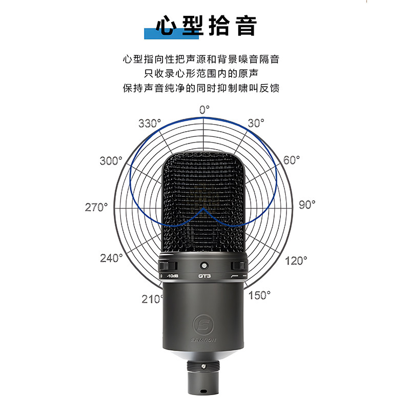 SAMSON山逊GT1/GT3，直播录音K歌新选择？深度评测与解析-麦克风/话筒-淘宝好物网