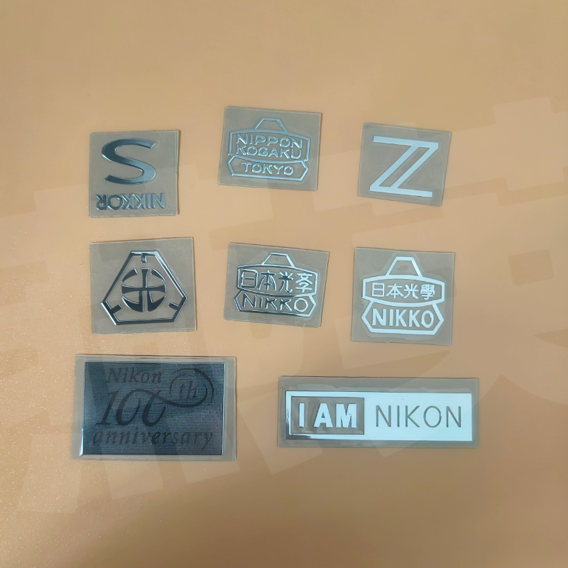 Nikon z metal logo sticker turns your camera into a fashion item instantly!