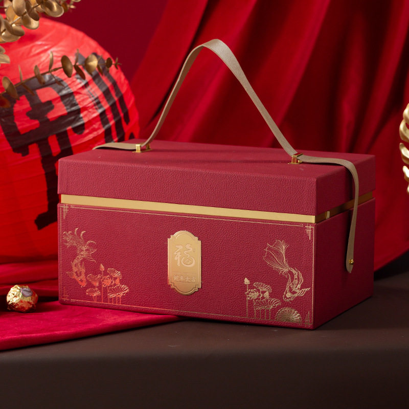 Double Layered Gift Box：高颜值+实用满分！送礼神器实测全攻略！-年货礼品包装-淘宝好物网