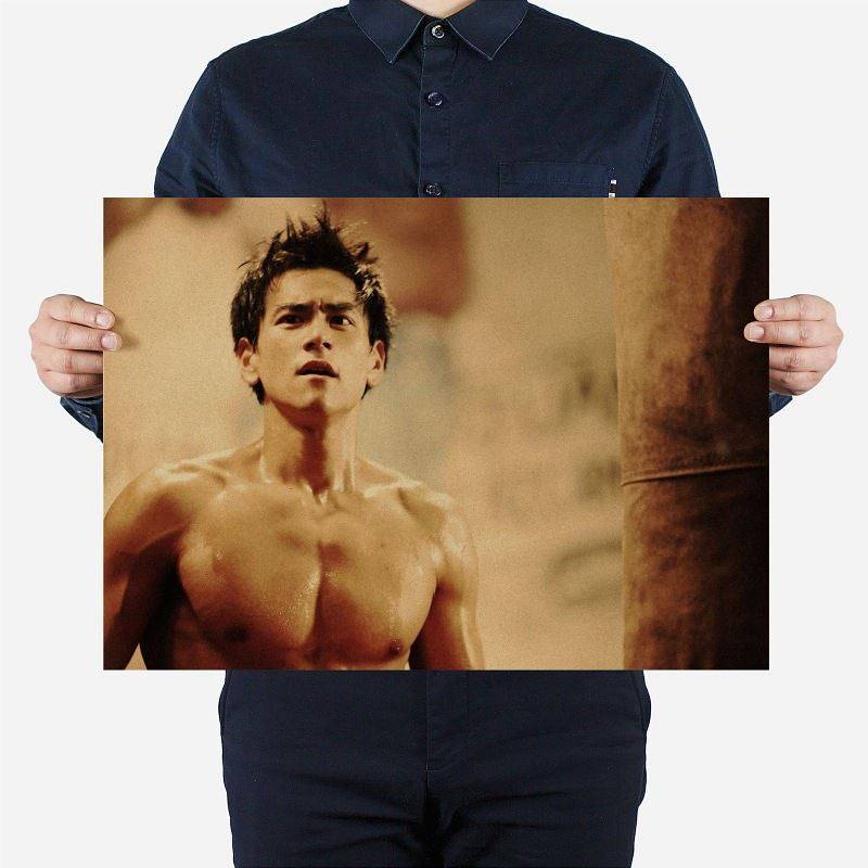 [USD 6.47] Poster wall-posted bedroom boy Peng Yuyan muscle according ...