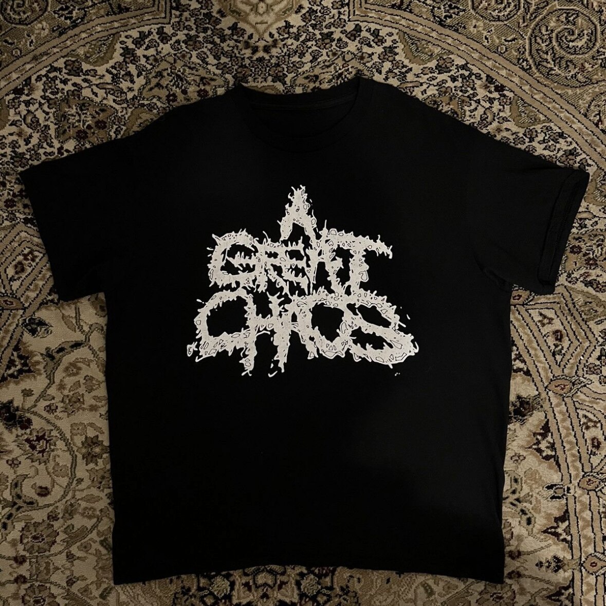 Kk11 Ken Carson Agc (a Great Chaos) Merch Tee Rap Short Sleeve Opium