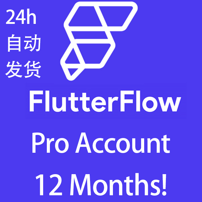 flutterflow Pro Account 12 Months Access to Build apps -ps-Taobao