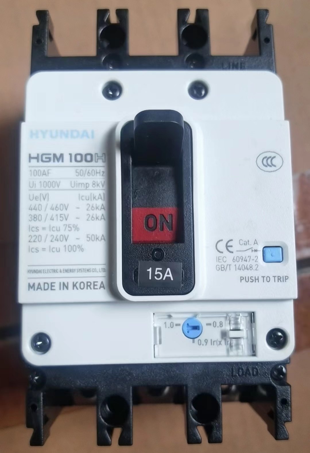 HYUNDAI 韩国现代断路器 HGM100H 3P (HGM125/HGM250/HGM630)