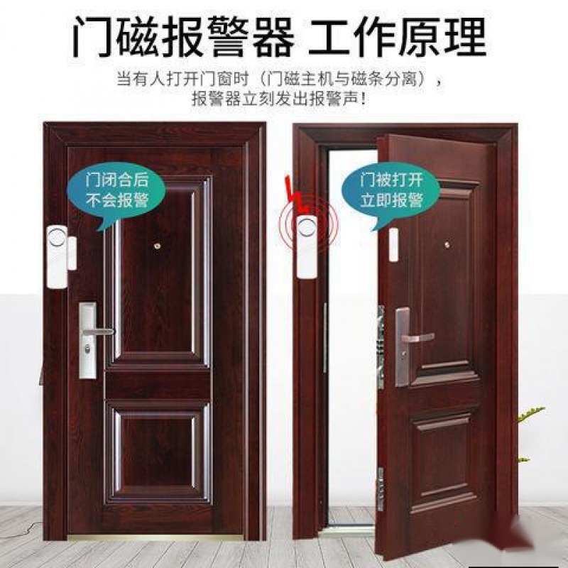 Бытовая дверная и оконная сигнализация, противоэпидемическая дверь ...