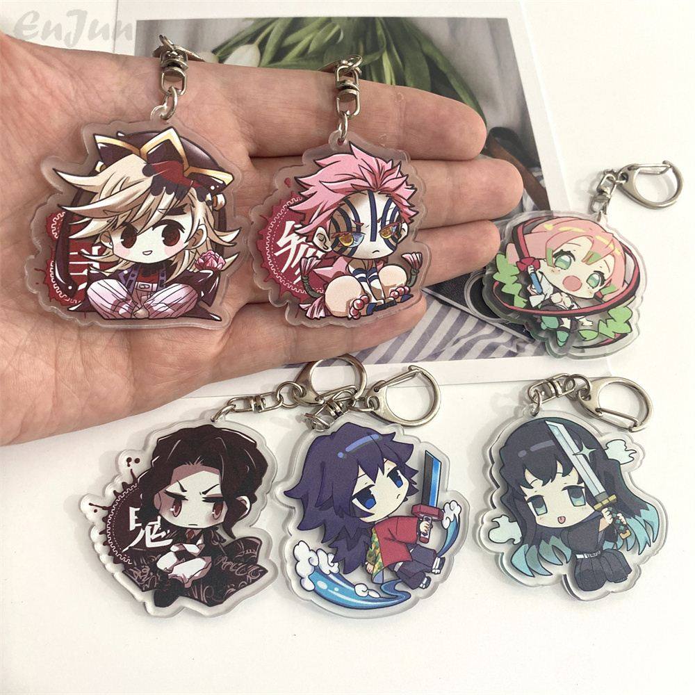 New Demon Slayer Key Chain Kimetsu No Yaiba Blade of Ghost K-Taobao