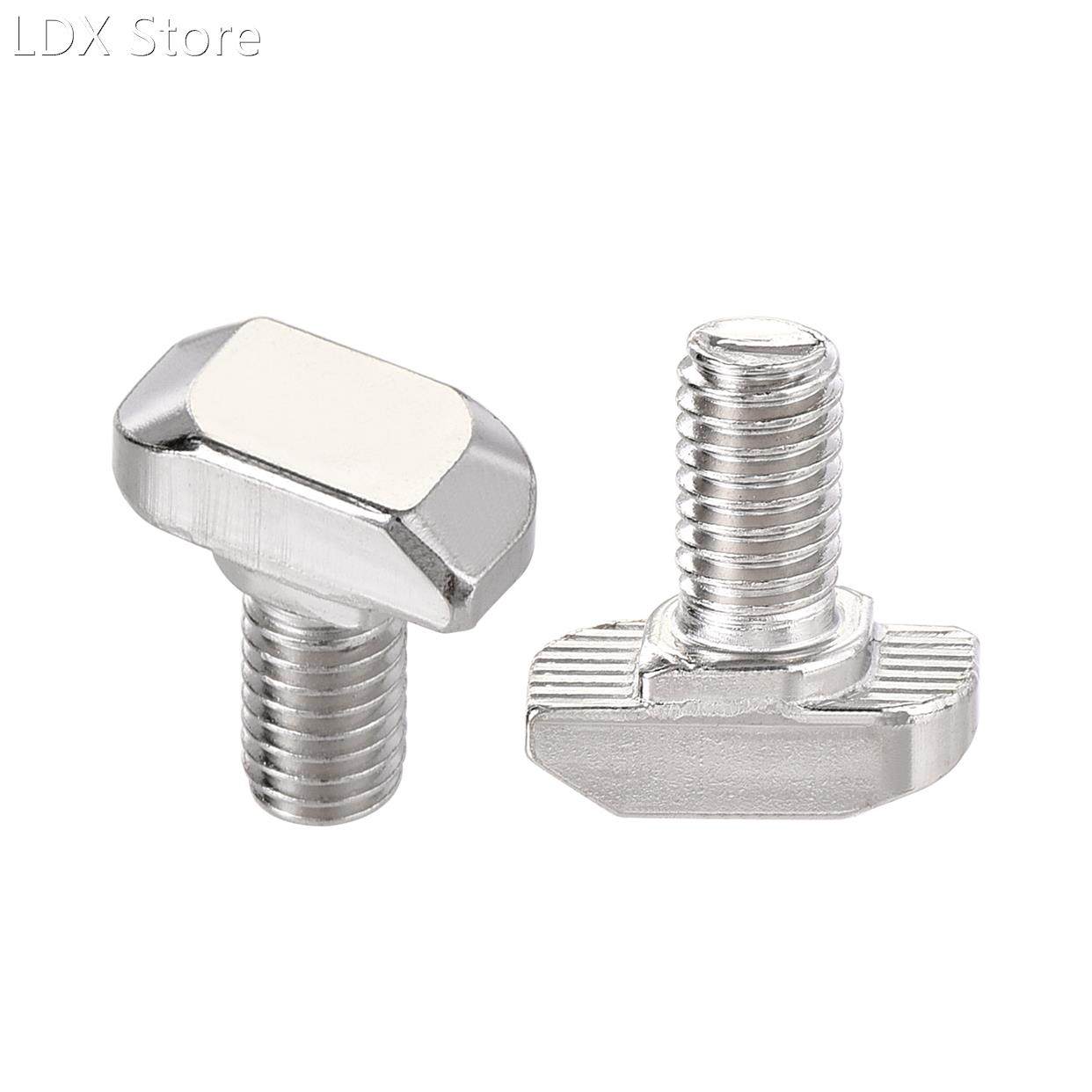 M6x12mm T-Slot Drop-in Stud Sliding Bolt Screw Carbon Steel-Taobao