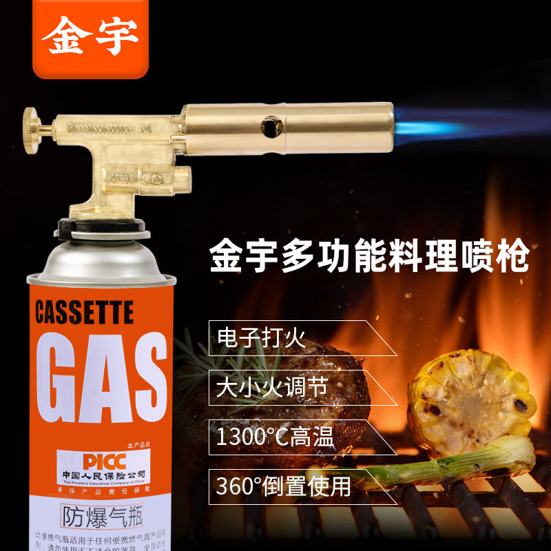 [USD 21.02] Spray gun head card liquefied gas tank spray pork hair ...