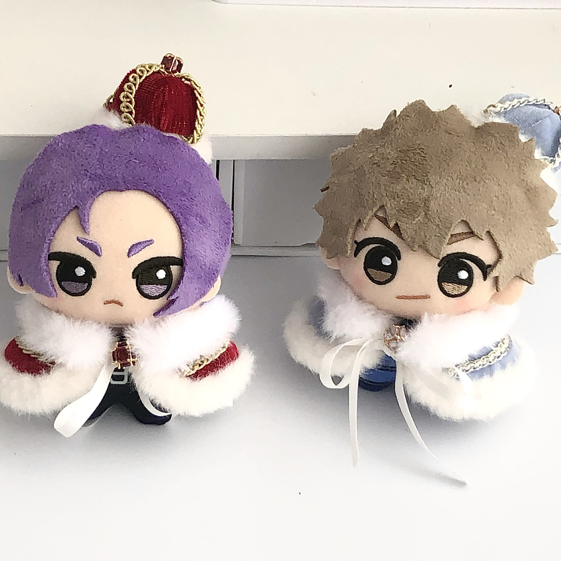 Babyring king's cloak 10cm nunu chiikawa cotton doll labubu cape doll ...