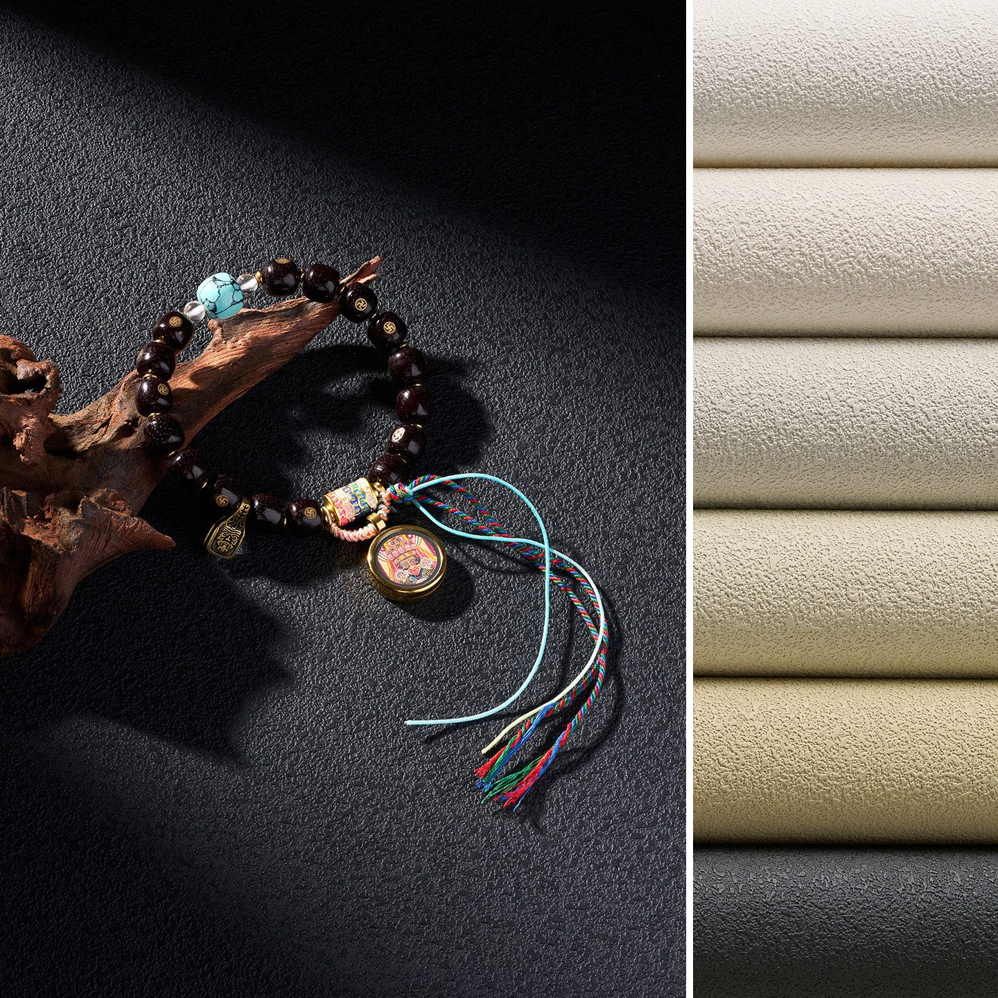 📸 Home jewelry and bracelet photography tool, the background cloth is ...