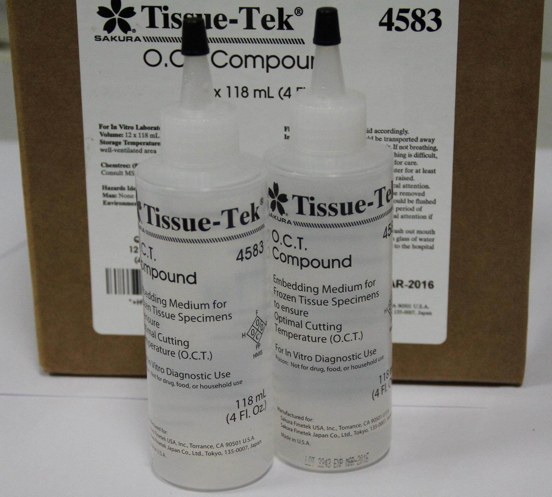 Original imported SAKURA Sakura 4583 118ml frozen embedding agent Leica ...