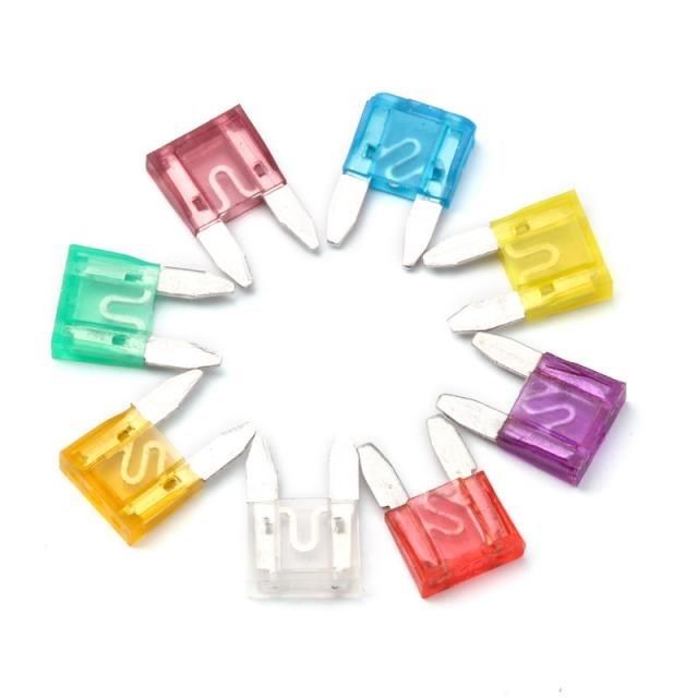 160PCS Mini 3-40 Amp Automobile Security Fuse Standard Auto