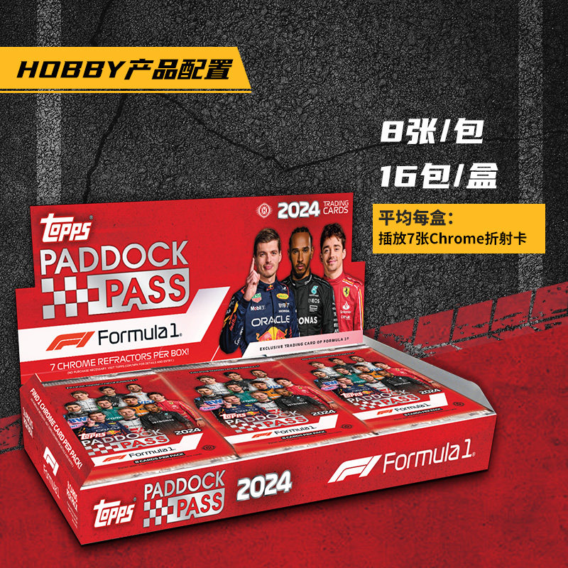 2024 Topps F1 Paddock Pass车手卡，围场通行证系列球星卡优卡赏-赛车球迷用品-淘宝好物网