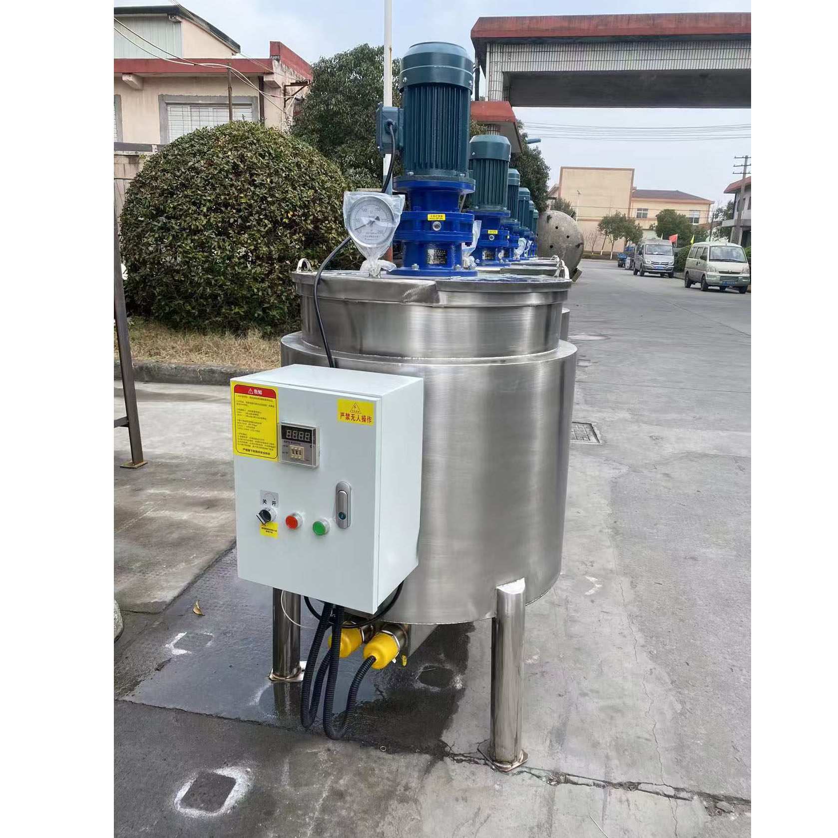 Stainless steel electric heating mixing barrel, the secret weapon for ...